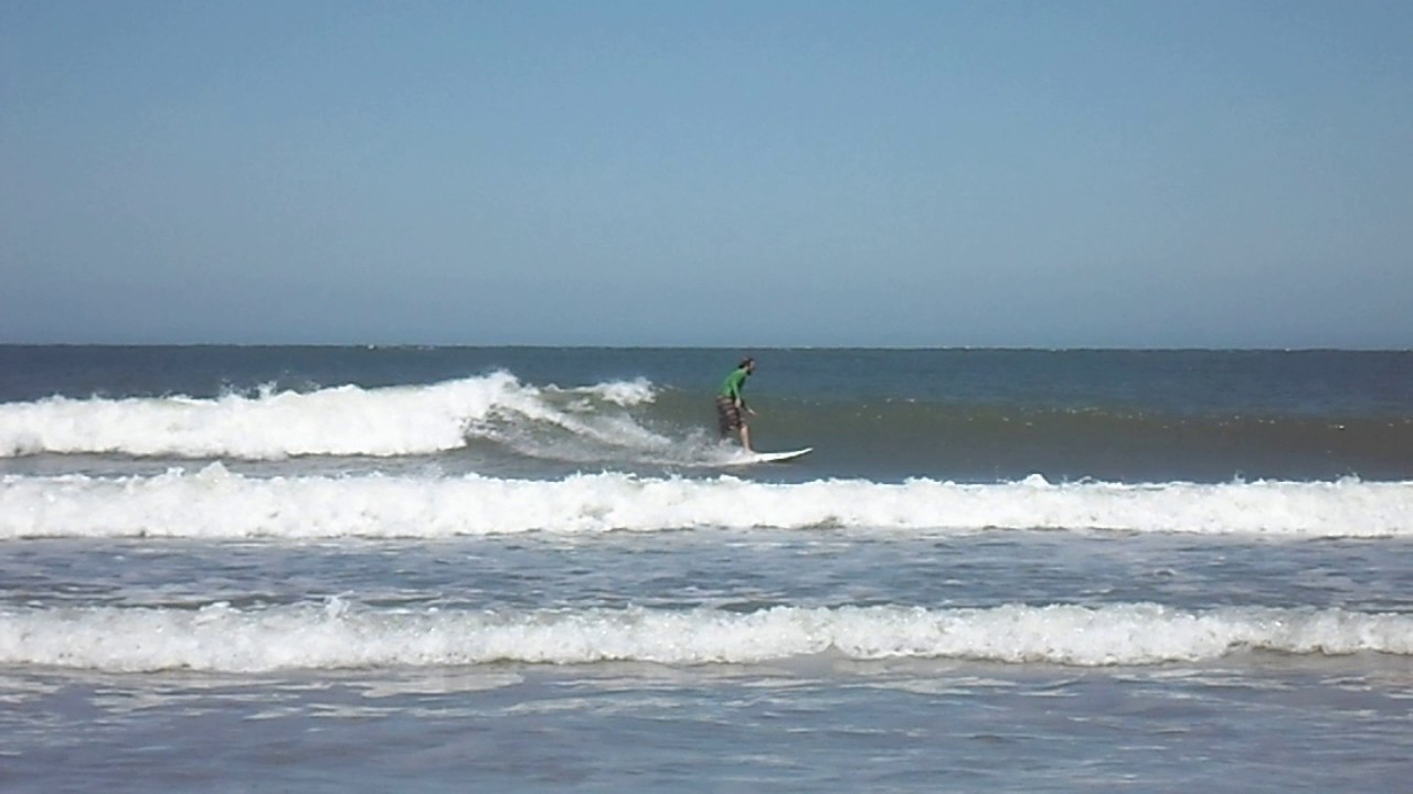 Surfing in Punta del Diablo - YouTube