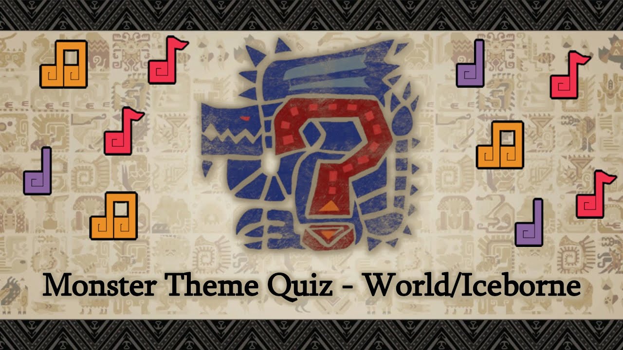 Monster Hunter Monster Theme Quiz [World/Iceborne] - YouTube