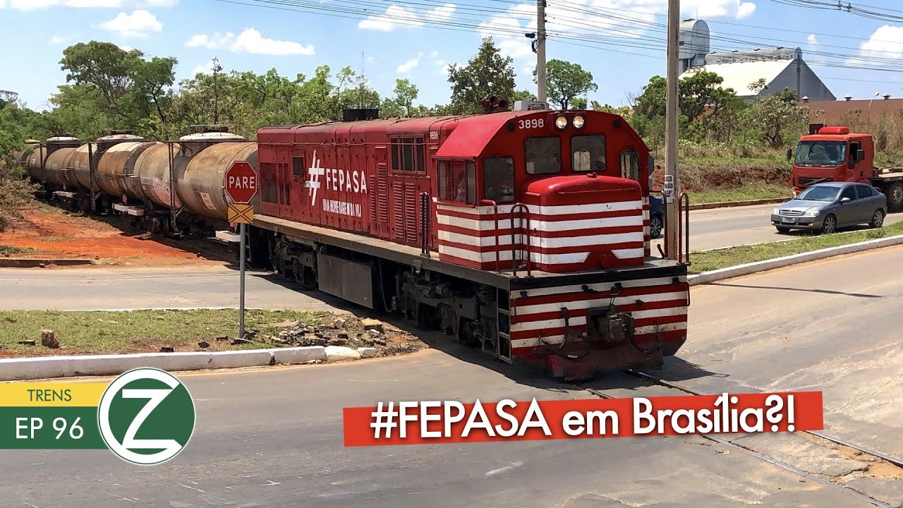 Trem Misto na Linha Das Cias | U20C #Fepasa | #96 - YouTube