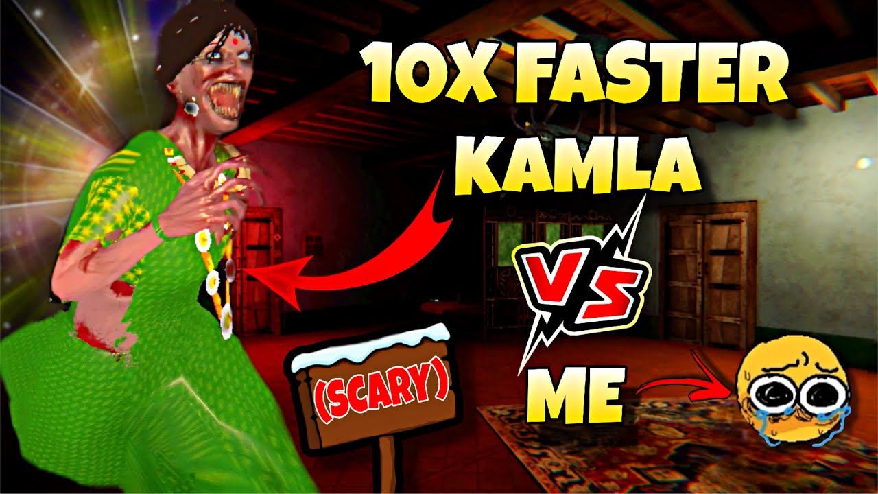 CAN I ESCAPE WORLDS FASTEST KAMLA (10x FASTER) || *SCARY* KAMLA MOBILE ...
