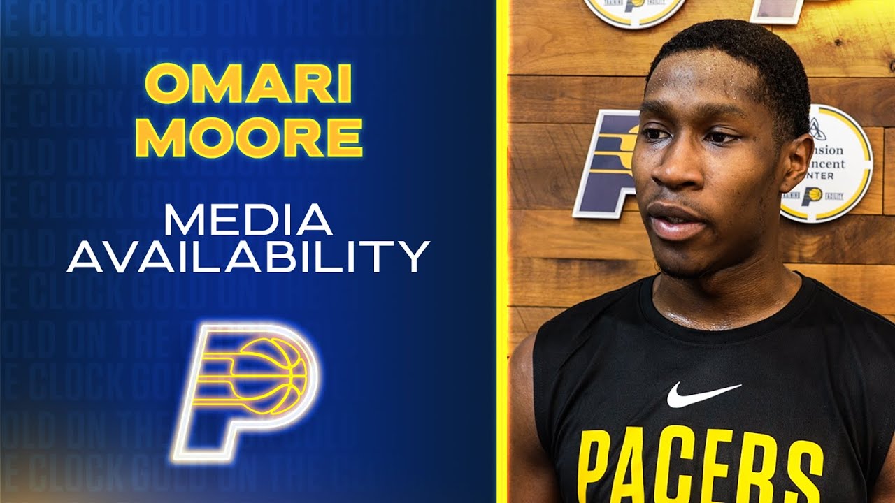 Indiana Pacers Pre-Draft Workouts: Omari Moore Media Availability (June ...