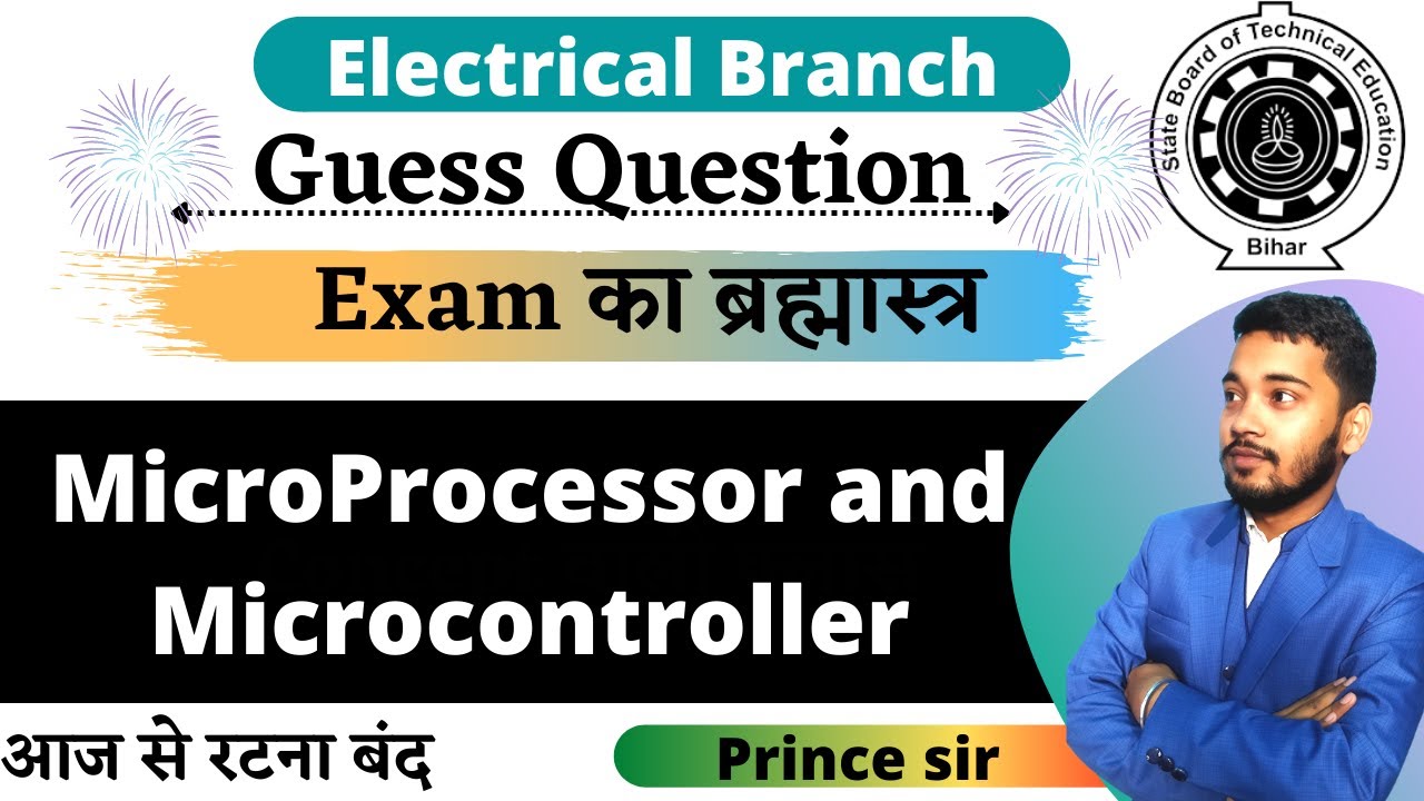 Guess Question of Microprocessor and microcontroller | Exam का ...