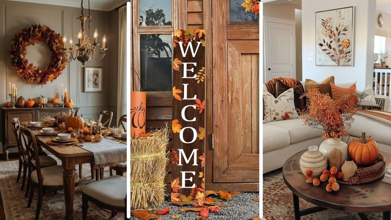 Classic Autumn Vibes: Timeless Fall Decor - YouTube