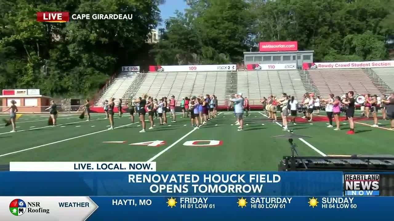 Newly-renovated Houck Field set to open - YouTube