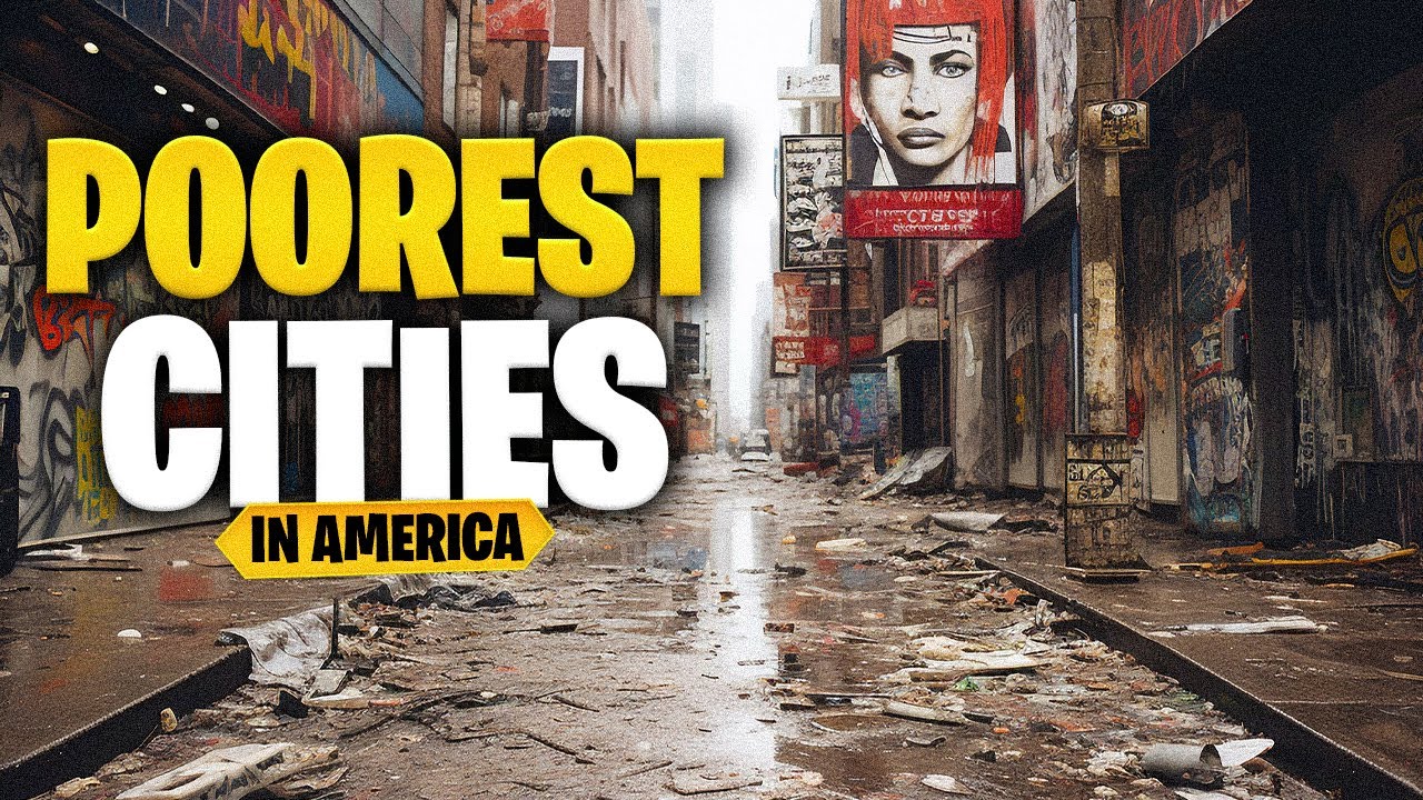 Top 8 Poorest Cities In America - YouTube