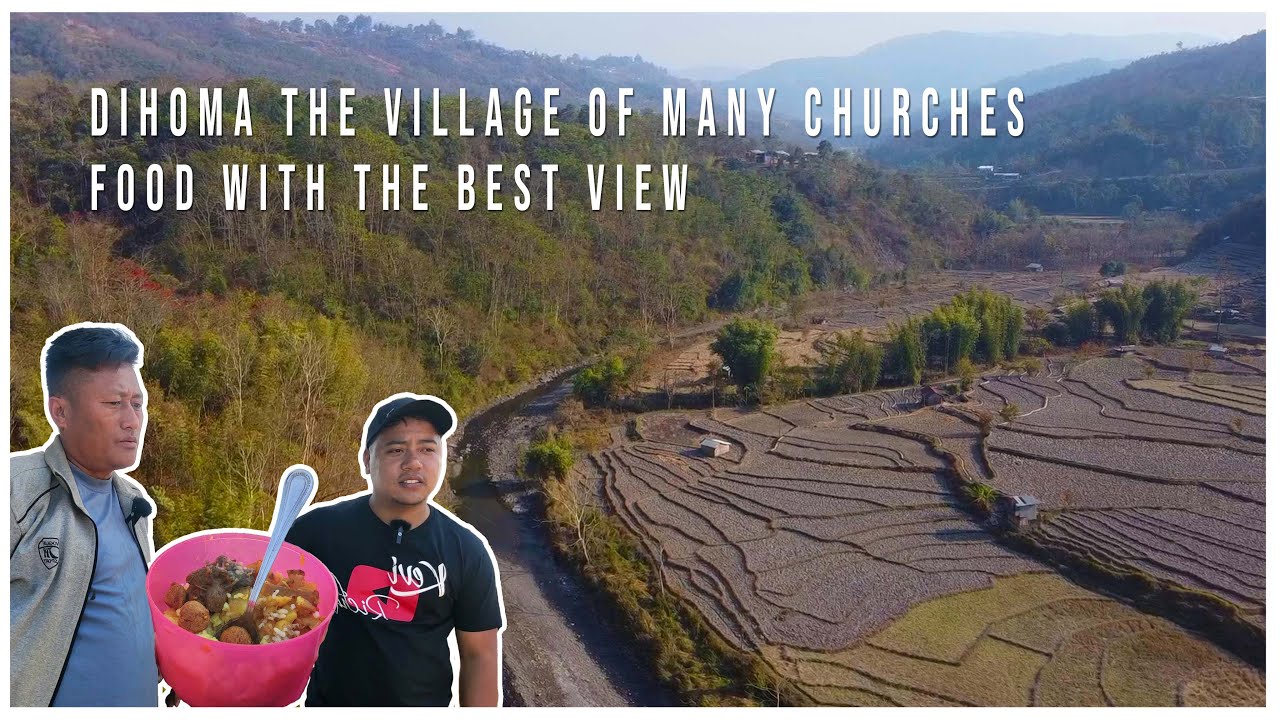 My first ever ride to Dihoma Village | Natural Swimming pool | Dzu ...