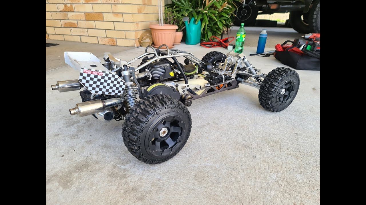 Baja 5b Rc test drive - YouTube