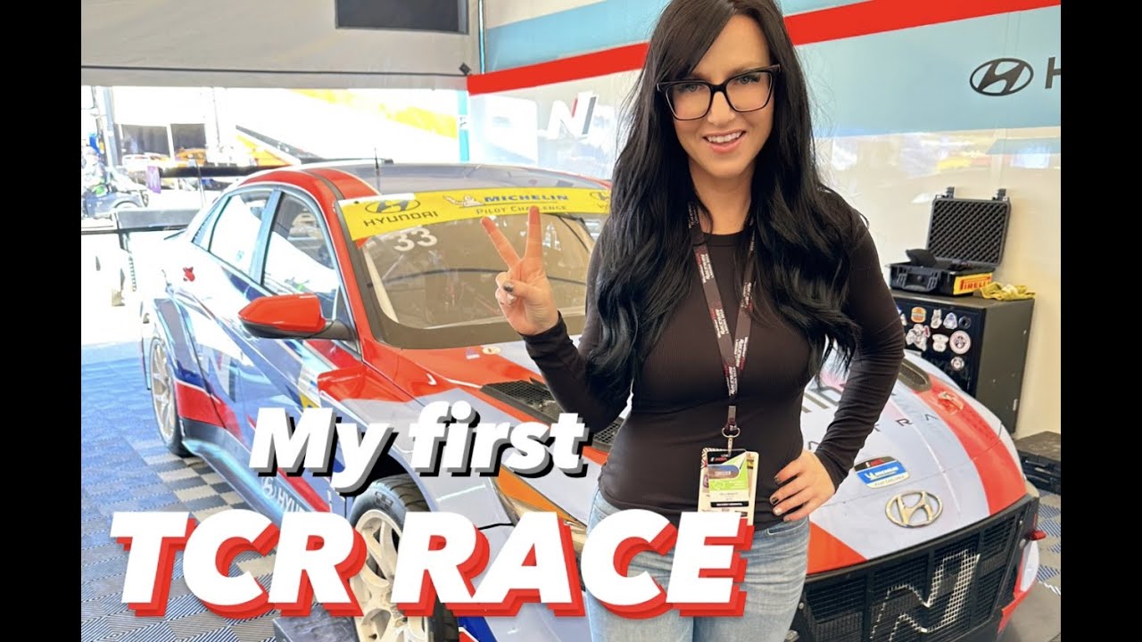 My First IMSA TCR race with Hyundai! - YouTube