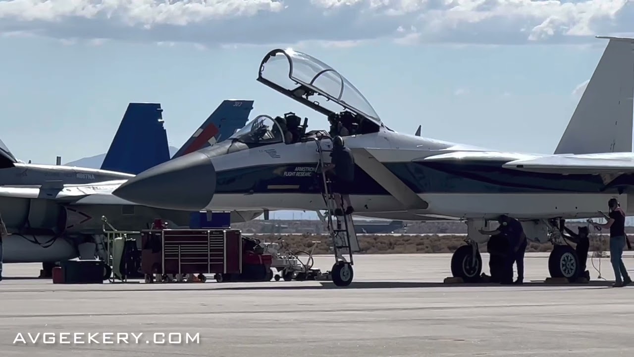 NASA 836, World’s Oldest Flying F-15 / Edwards AFB Air Show 2022 - YouTube