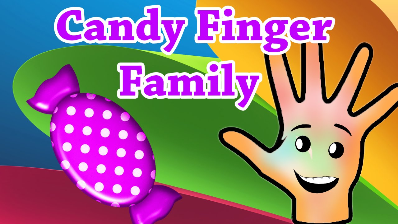 Candy Finger Family Nursery Rhymes For Children | Candy Online Games ...
