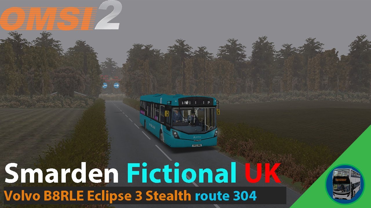 Omsi 2: MS Veiling 3 | Volvo B8RLE - Stealth Eclipse 3 | Smarden route ...