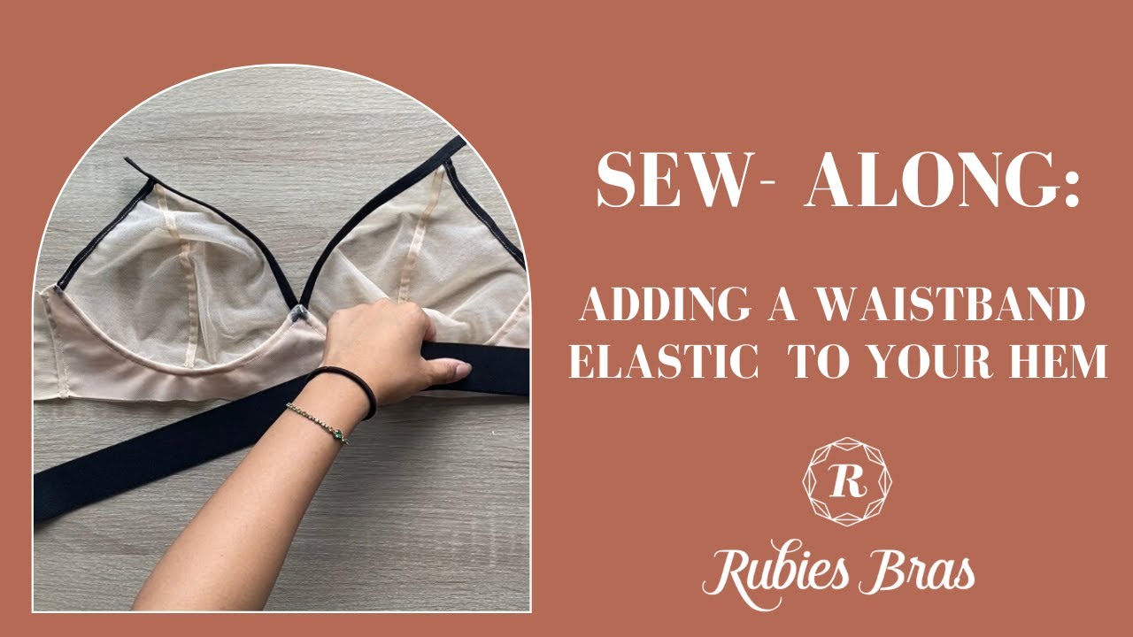 NEW SEW ALONG ADDING WAISTBAND ELASTIC YouTube NEW SEW ALONG ADDING WAISTBAND ELASTIC YouTube