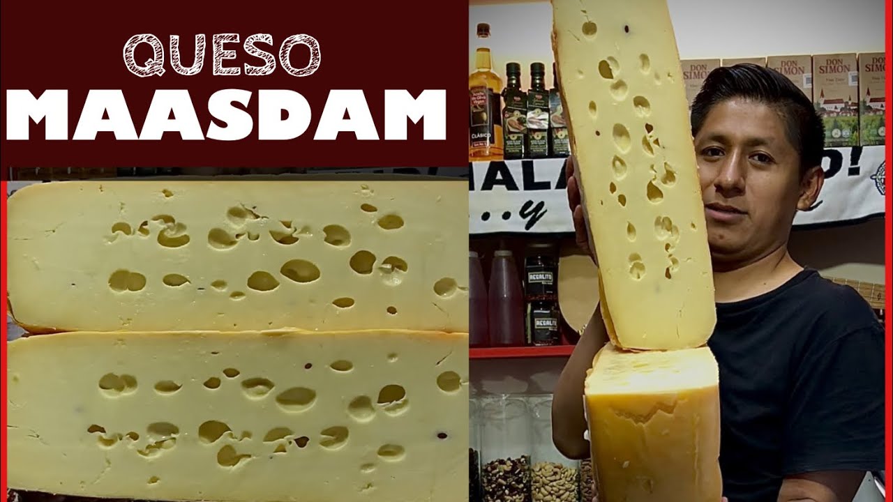 queso MAASDAM de PAÍSES BAJOS,MAASDAM CHEESE - YouTube