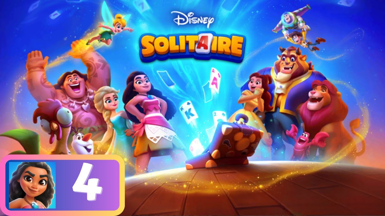 Disney Solitaire - Scene 4: Frozen - Gameplay - YouTube