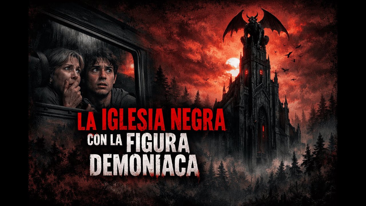 LA IGLESIA NEGRA CON LA FIGURA DEMONIACA (OTRAS HISTORIAS PARANORMALES ...