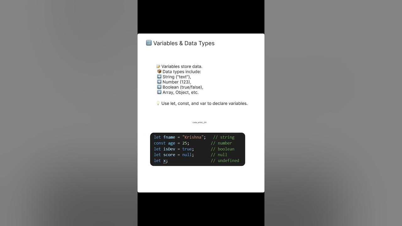 🧠 Top 5 JavaScript Concepts for Beginners 🚀 Master these to boost your ...