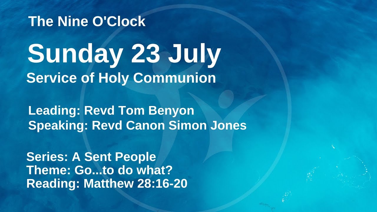 Sunday 23 July: The Nine O'Clock - YouTube