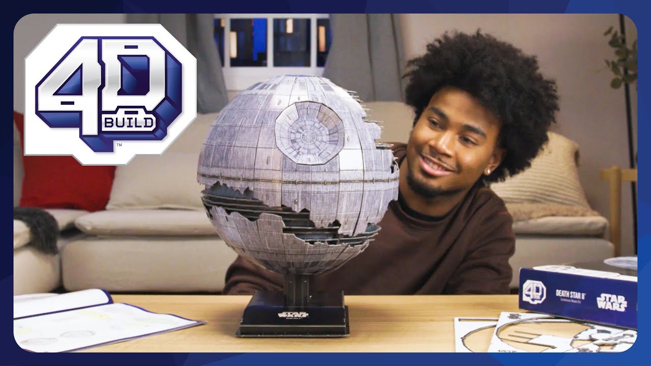 4D Build, Star Wars Deluxe Death Star II - YouTube