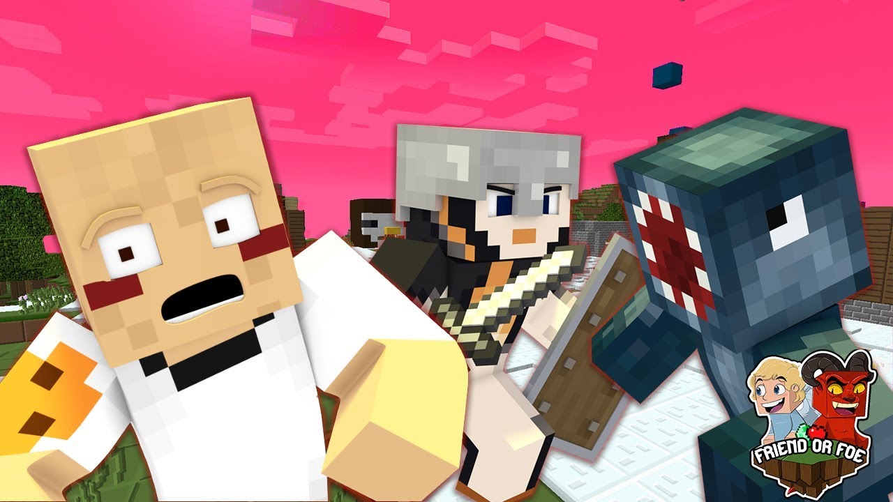 SQUID VS SB737 VS TOMOHAWK - Minecraft Friend Or Foe #14 - YouTube