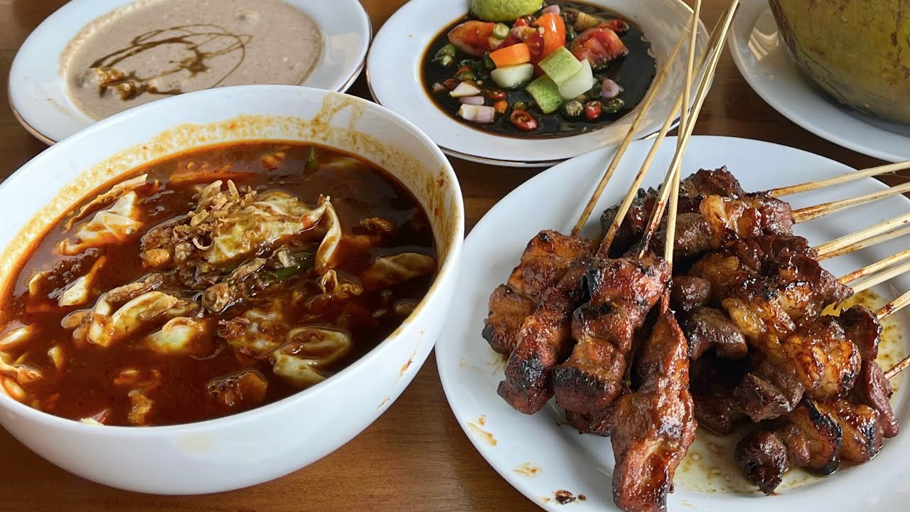 Sate Tepi Laut 😋😋 Sate Kambing Putri Hanjawar Pluit Baywalk Mall # ...