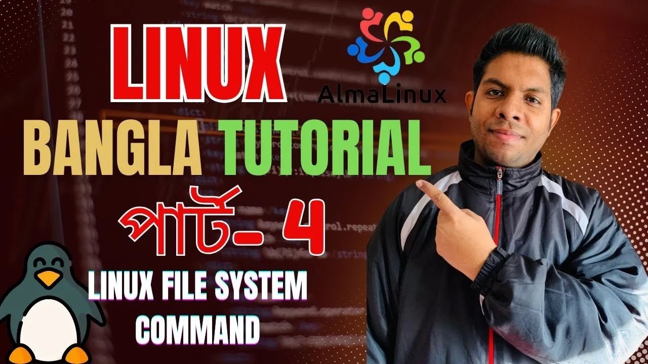 Linux Beginner to Advance Bangla Tutorial Part 4 | Linux File System ...