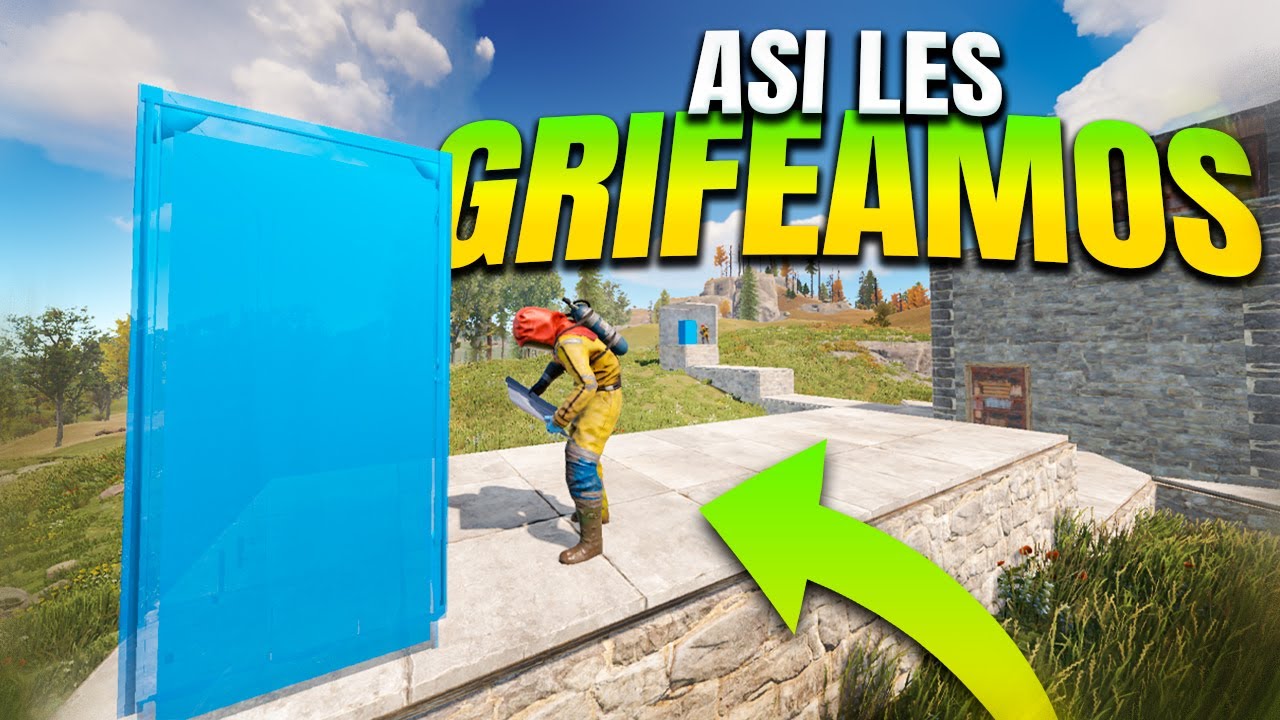 ASÍ es COMO se GRIFEA una BASE- RUST - Gameplay español - YouTube