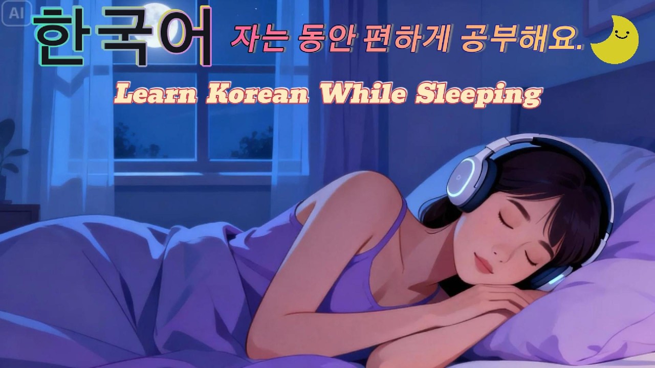 Learn Korean While Sleeping 🇰🇷 | Easy Korean Listening Practice ...