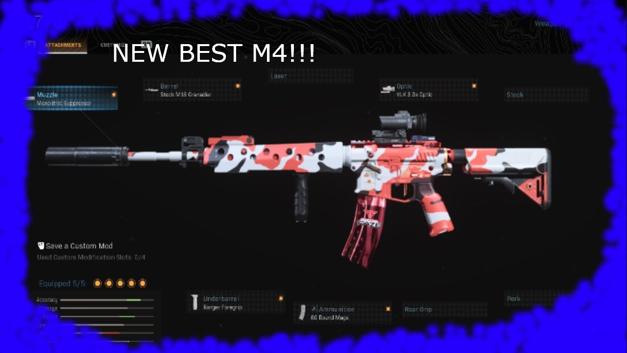 THIS NEW M4 IS INSANE!!! | Call of Duty : Modern Warfare - YouTube