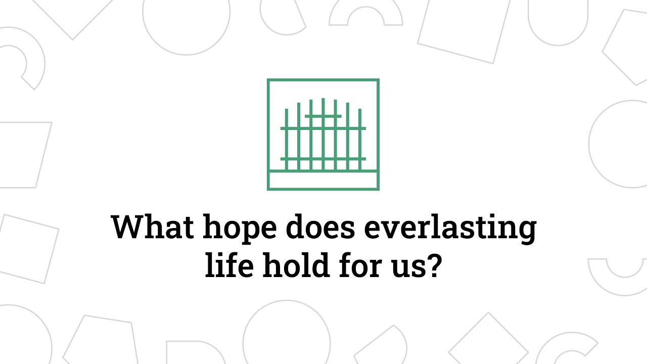 What hope does everlasting life hold for us? - YouTube