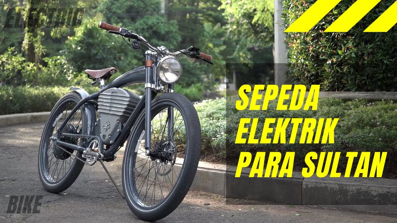 SEPEDA ELECTRIC PARA SULTAN ...!!!!! Vintage Electric Tracker by ...