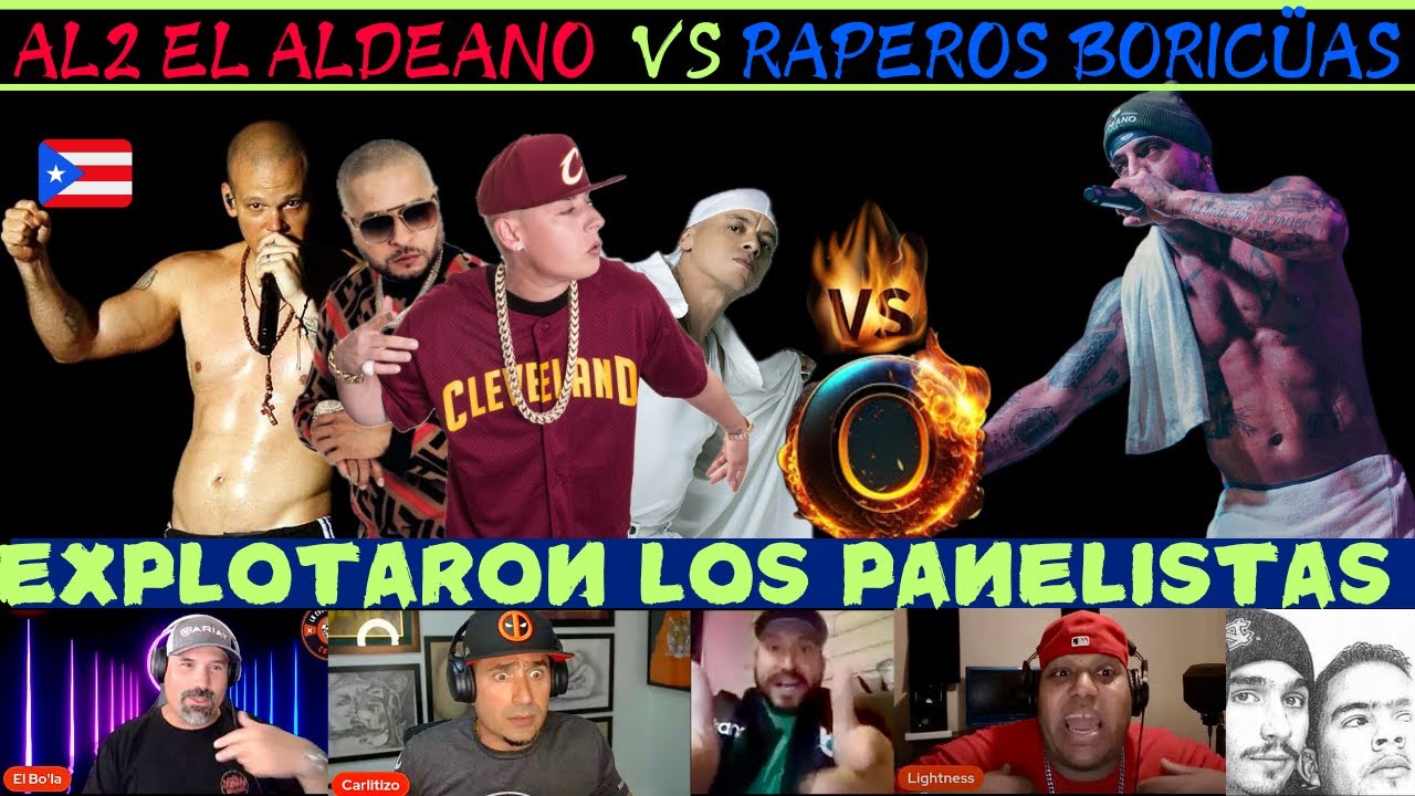 Al2 es mejor que los raperos de Puerto Rico?! Vico C vs Al2. Bronca ...