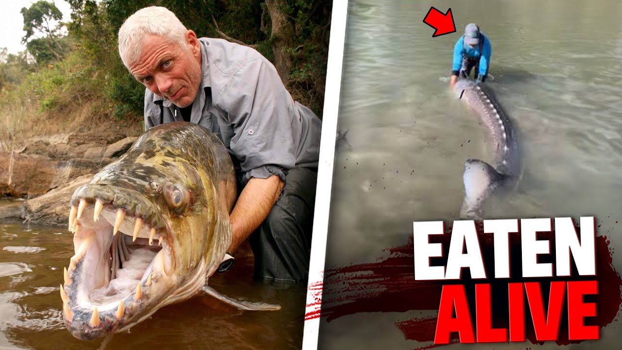 This River MONSTER Eats 3 People ALIVE In Front of Everyone! - YouTube