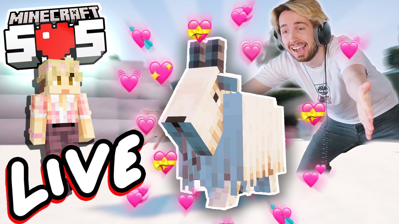 Can I keep him alive for ONE STREAM? | Minecraft SOS LIVE 🔴 - YouTube