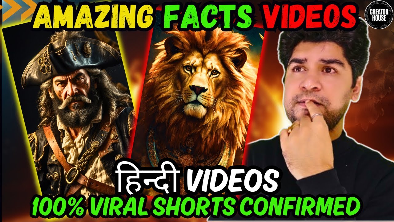 हिन्दी facts videos | Create Long & Short fact videos in 2 minutes ...