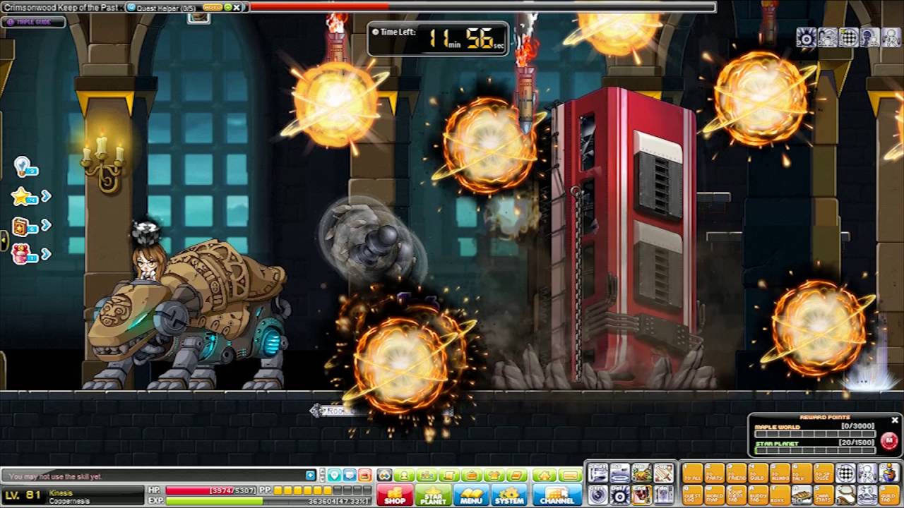 MapleStory Masteria Through Time Act 4 - Full Playthrough - YouTube
