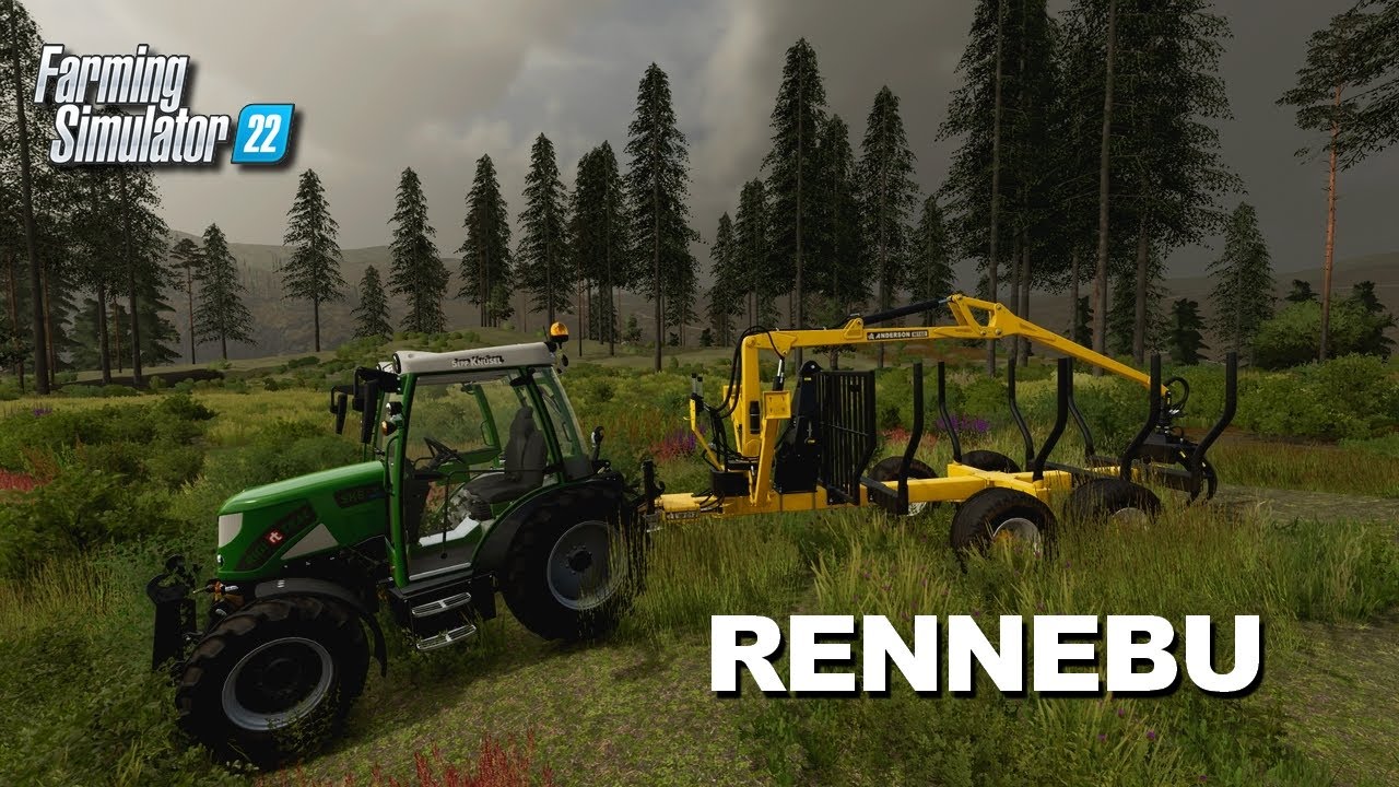 Farming Simulator 22 - #1 🔥 Rennebu, pierwsza wizyta na mapie WIP by ...