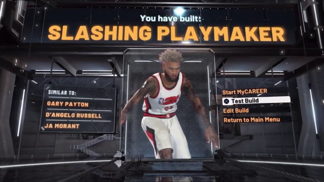 How to make a slashing playmaker 2k20 - YouTube