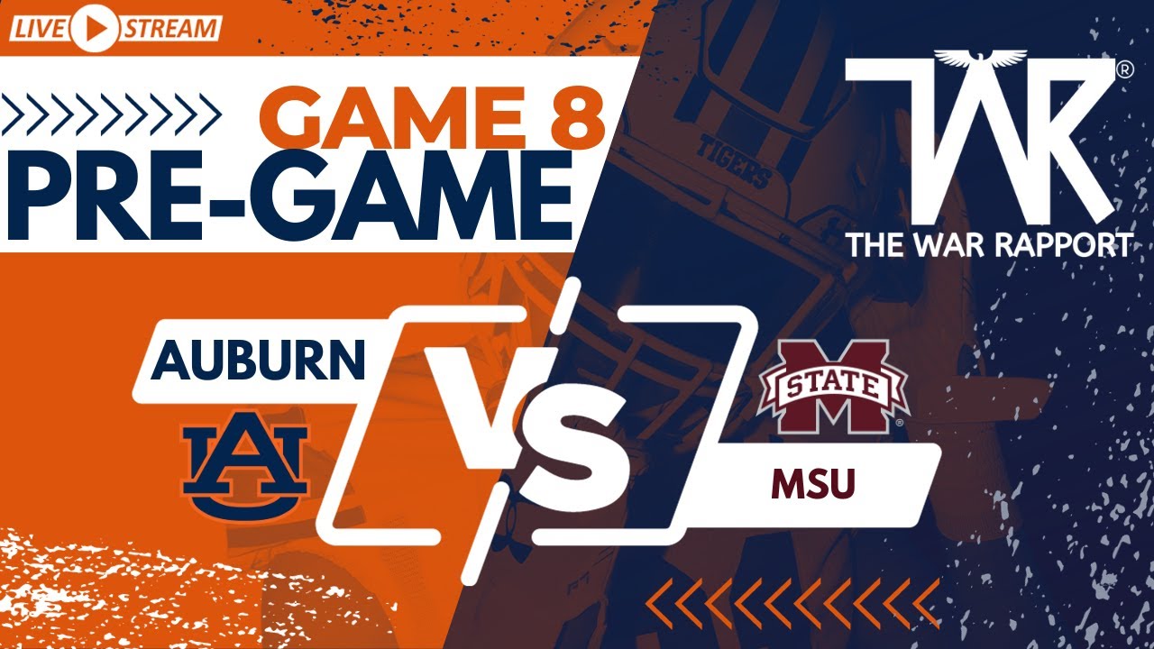 Auburn vs Mississippi State: Pre-Game Show - YouTube