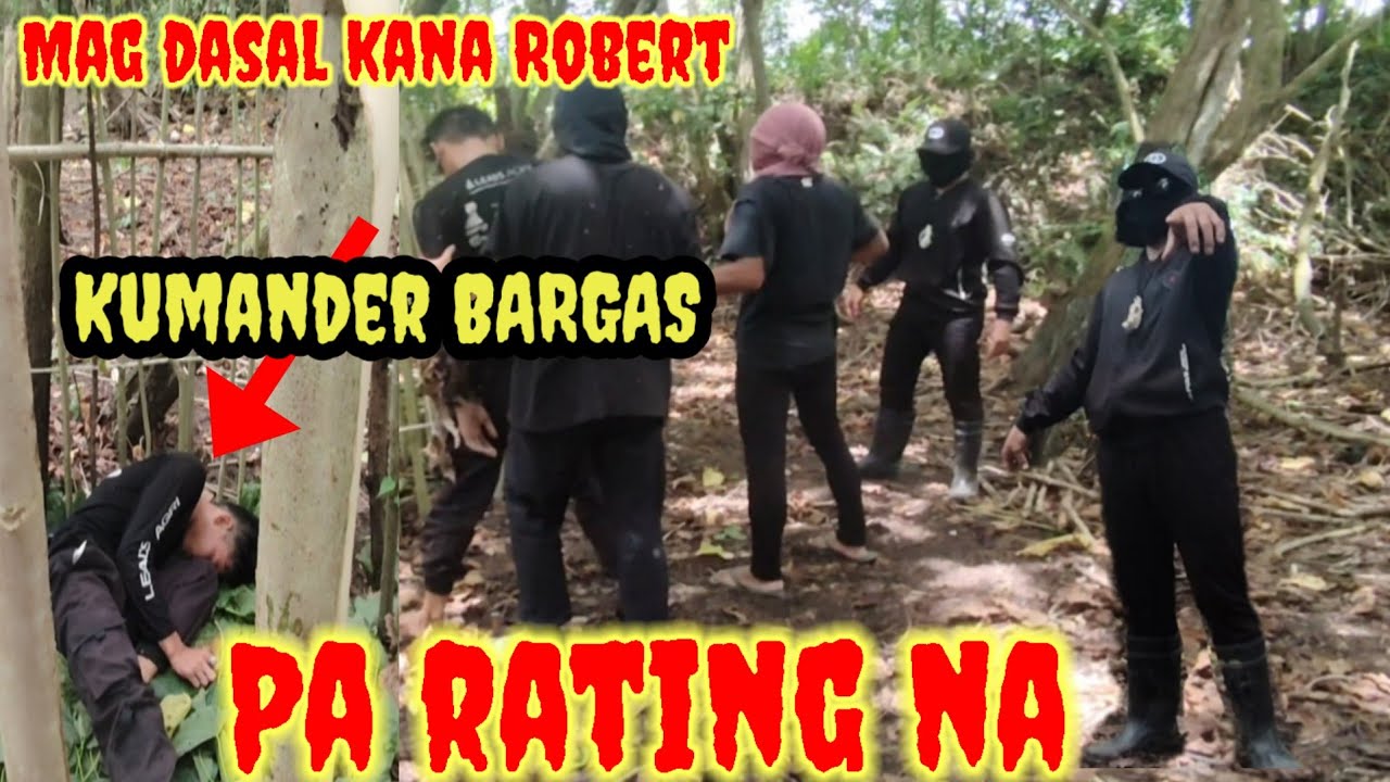 KUMANDER BARGAS PARATING NA MAG DASAL KANA Robert😡😡#KRITIKAL #INTENSE ...