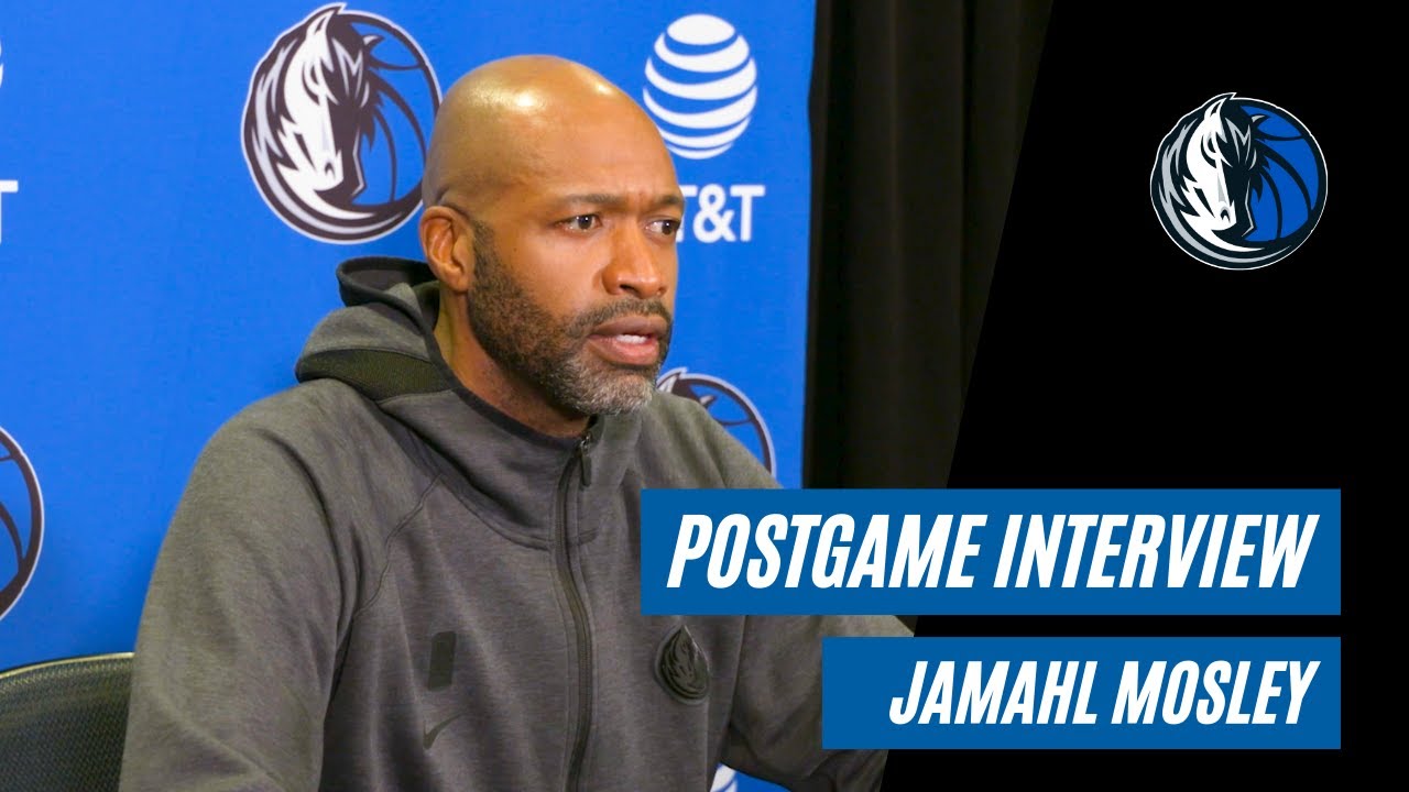 Mavs PostGame Interview: Jamahl Mosley (04/02/21) - YouTube