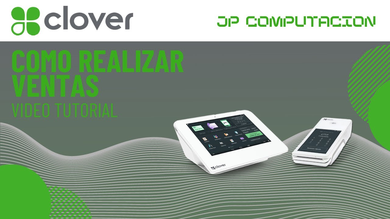 CLOVER Cómo realizar una Venta - YouTube