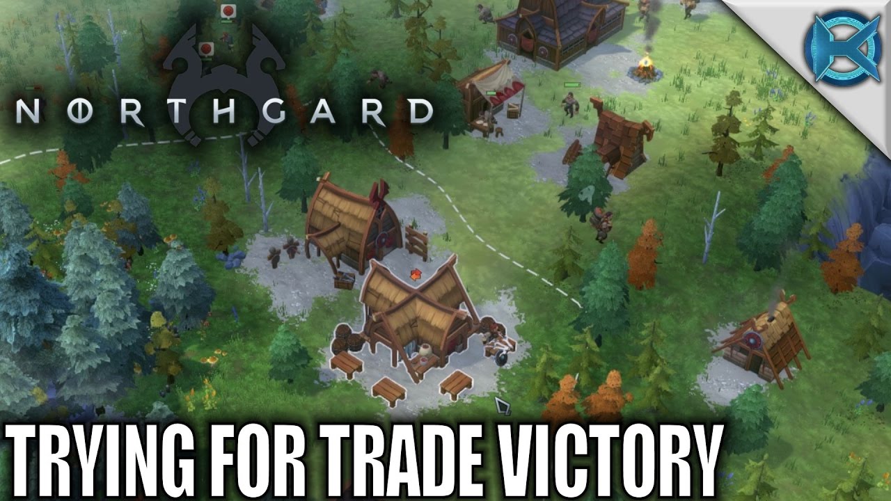Northgard | Trying For Trade Victory | Let's Play Northgard Gameplay ...