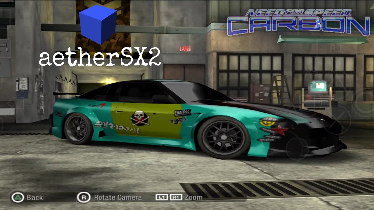 aetherSX2 NFS CARBON mod vinyl Ryan Cooper NFS ProStreet - YouTube