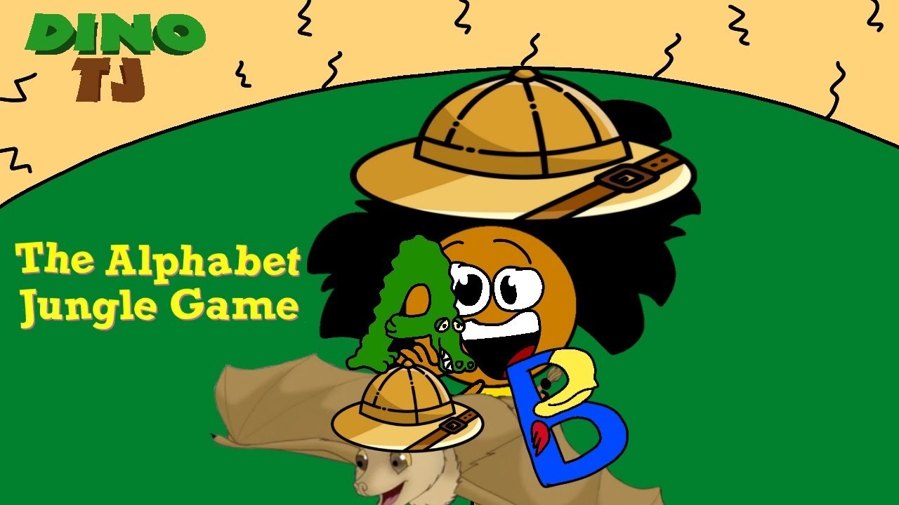 Dino Tj Special Series 1 EP 1|The Alphabet Jungle Game Part 1: A-I ...