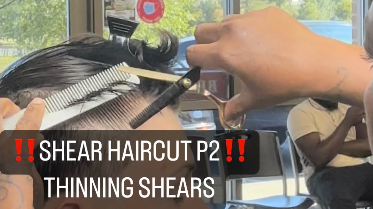 How to do a Shear Haircut Part 2 of 3 - YouTube