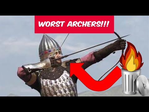 WORST Archer Troop Tier List in Mount & Blade Bannerlord 2!!! - YouTube