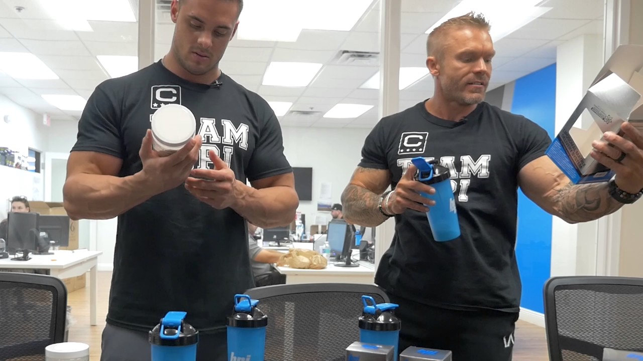 James Grage introduces NEW Products and NEW Athletes - BPI Sports - YouTube