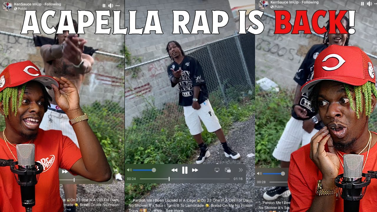 CAN RAPPERS STILL RAP ACAPELLA LIKE THIS? 😮‍💨🔥 KENSAUCE IMUP - NO VERSE ...