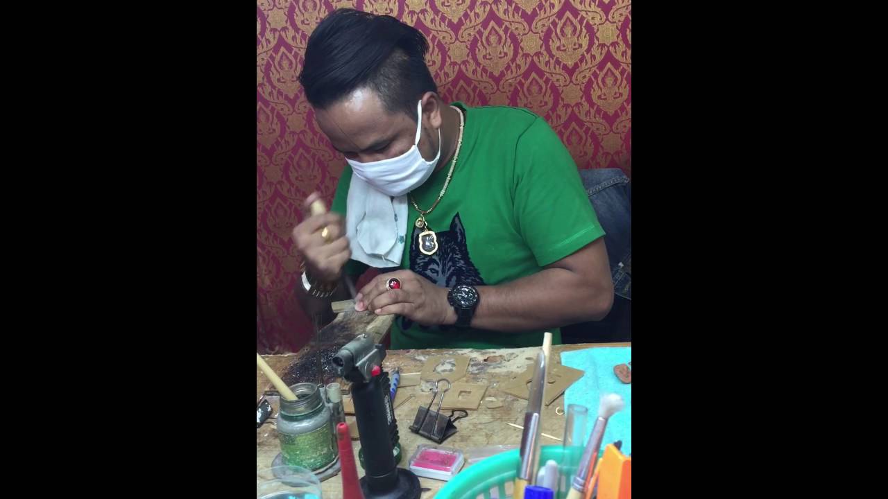 Thai Amulet Casing Making - YouTube