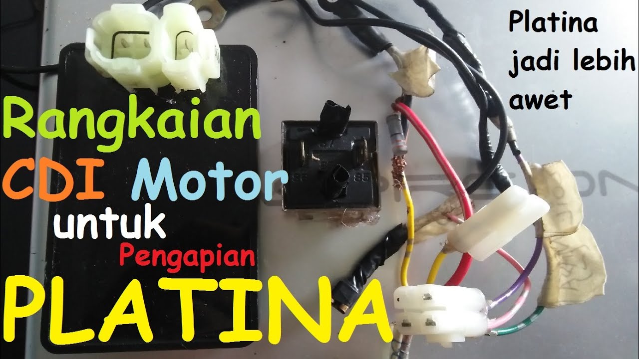 Rangkaian pengapian CDI motor untuk mobil yang masih PLATINA | Agar ...